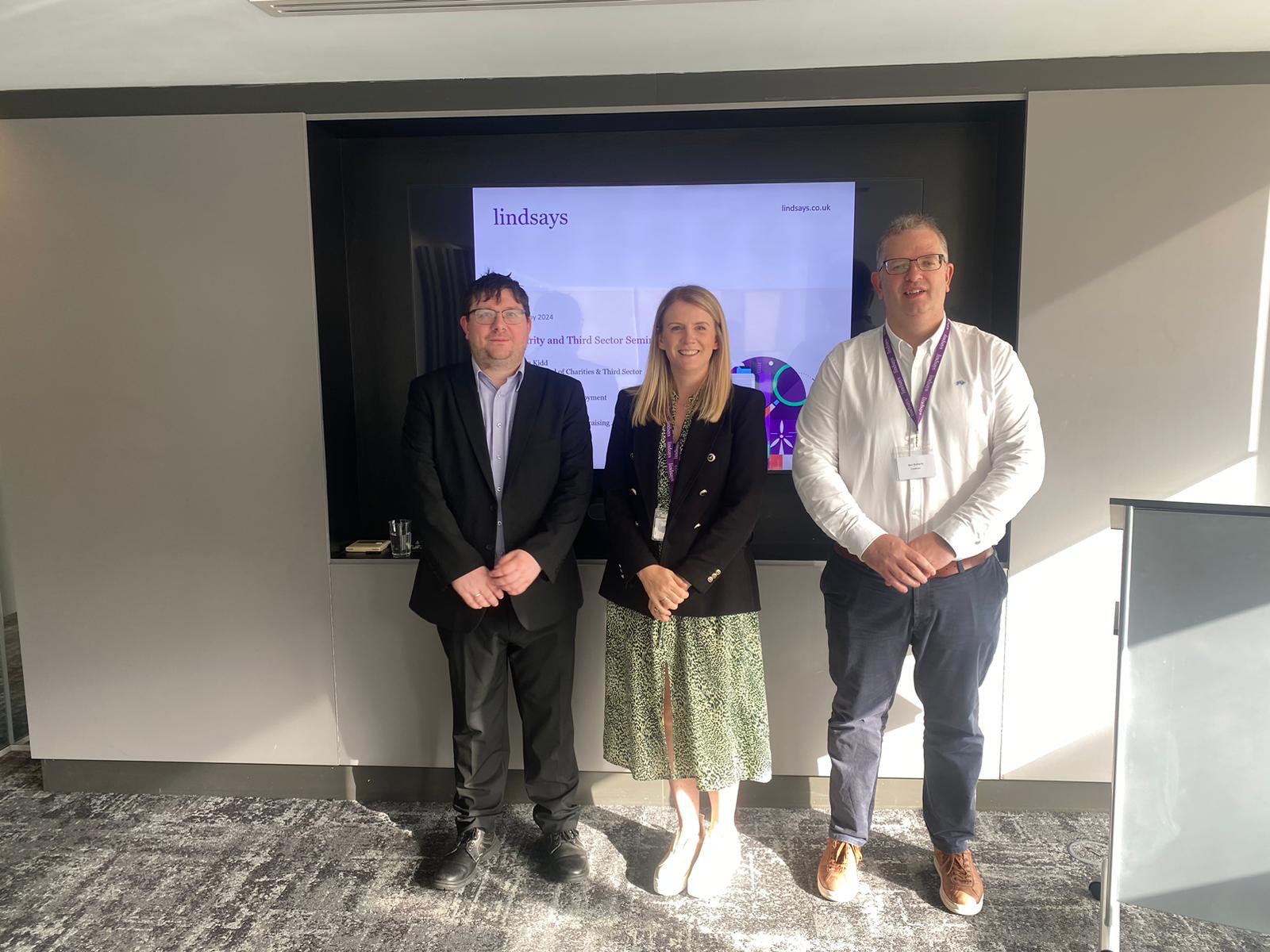 Lindsays seminar examines charities fundraising code | Scottish Financial News